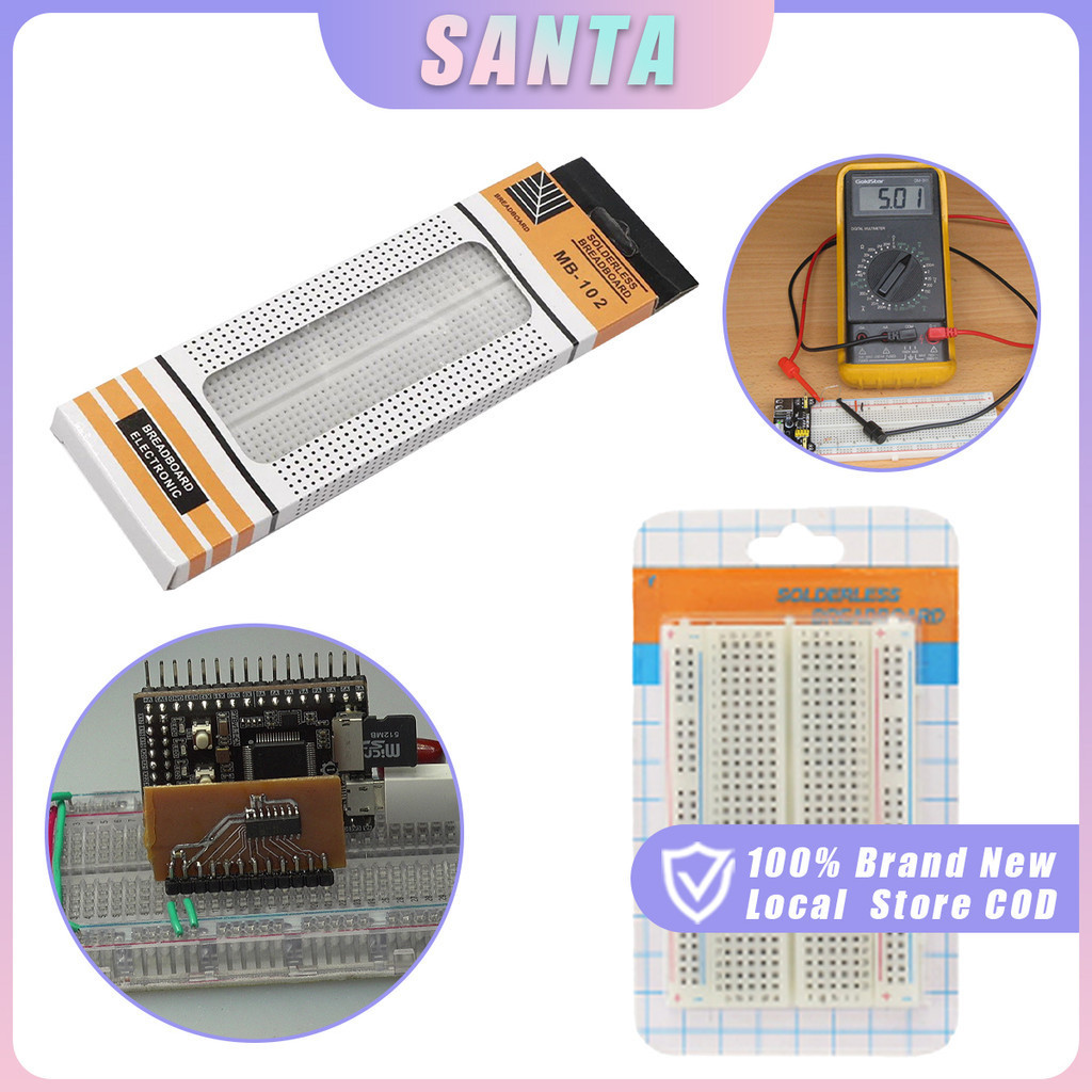 400/830 Points Breadboard Universal MB-102 Test Develop DIY Kit Mini ...
