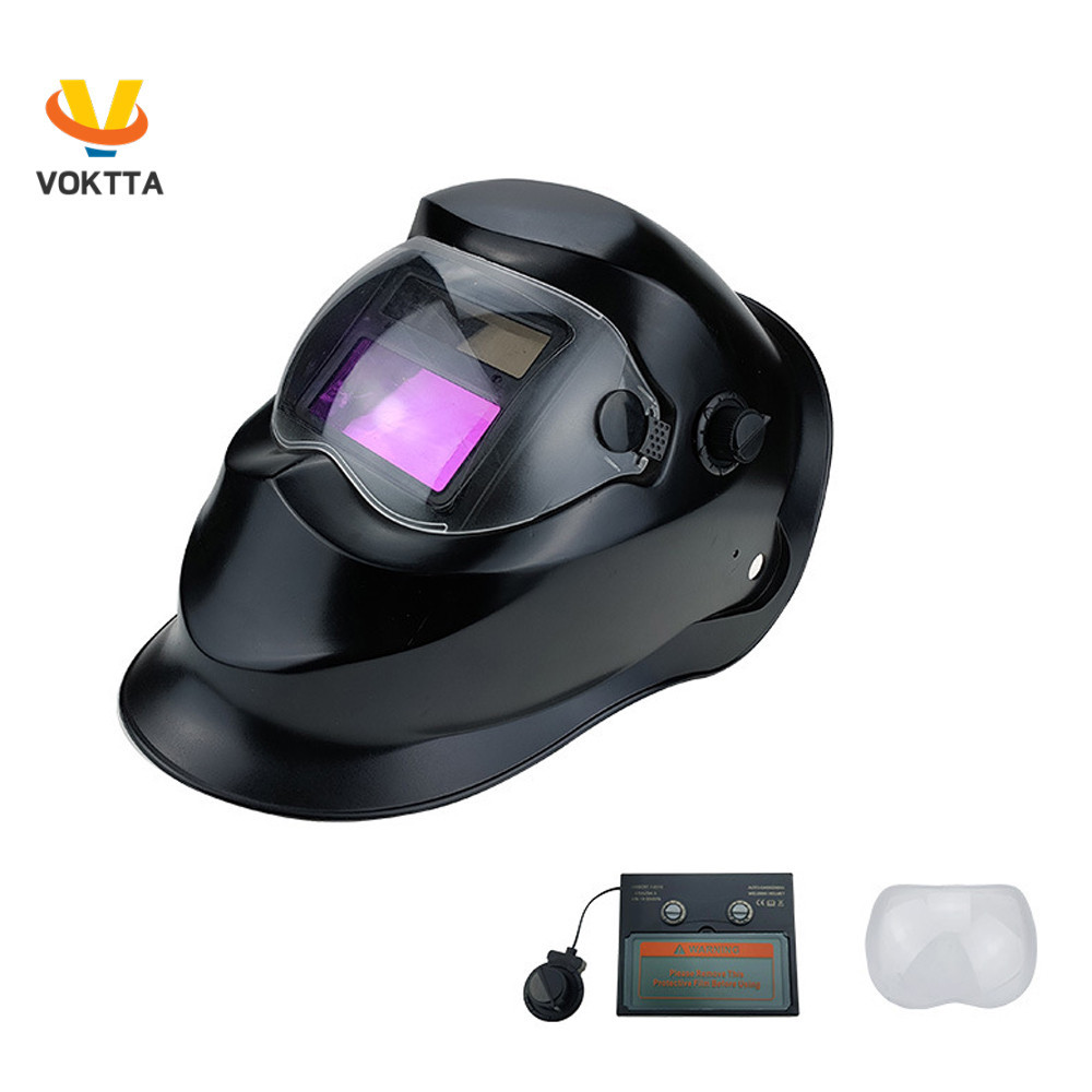 VOKTTA PC Welding Masks Auto Darkening Welding Helmet Adjustment Large ...