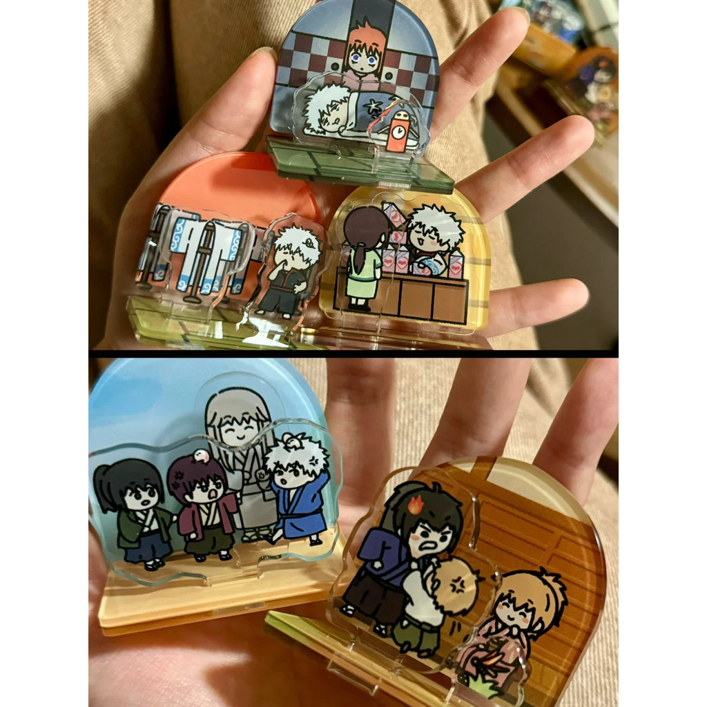 Gintama Gift Toy Figures Acrylic Stand Anime Model Action Figure ...