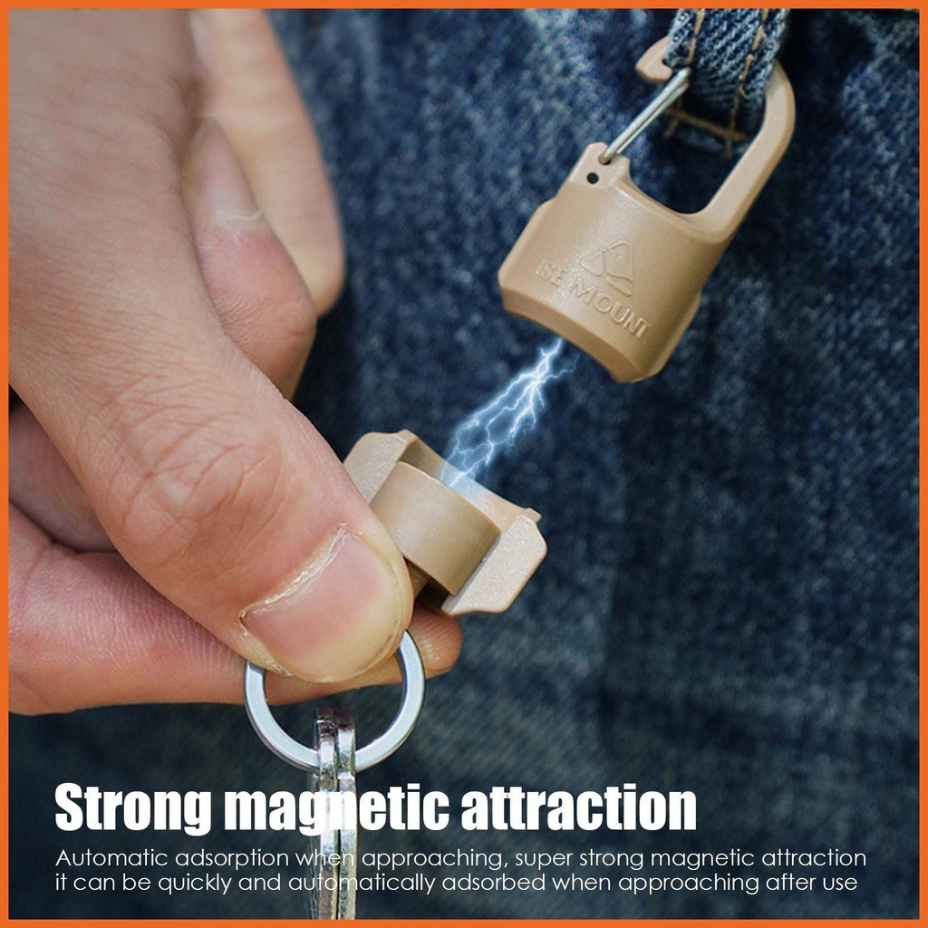 Keychain Magnet Safely Lock Key Holder Key Holder Magnetic Connector ...