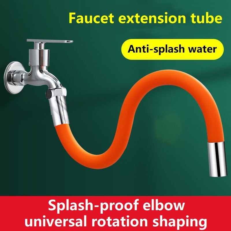 Universal faucet extension tube, water pipe 360 rotation (equipped with ...