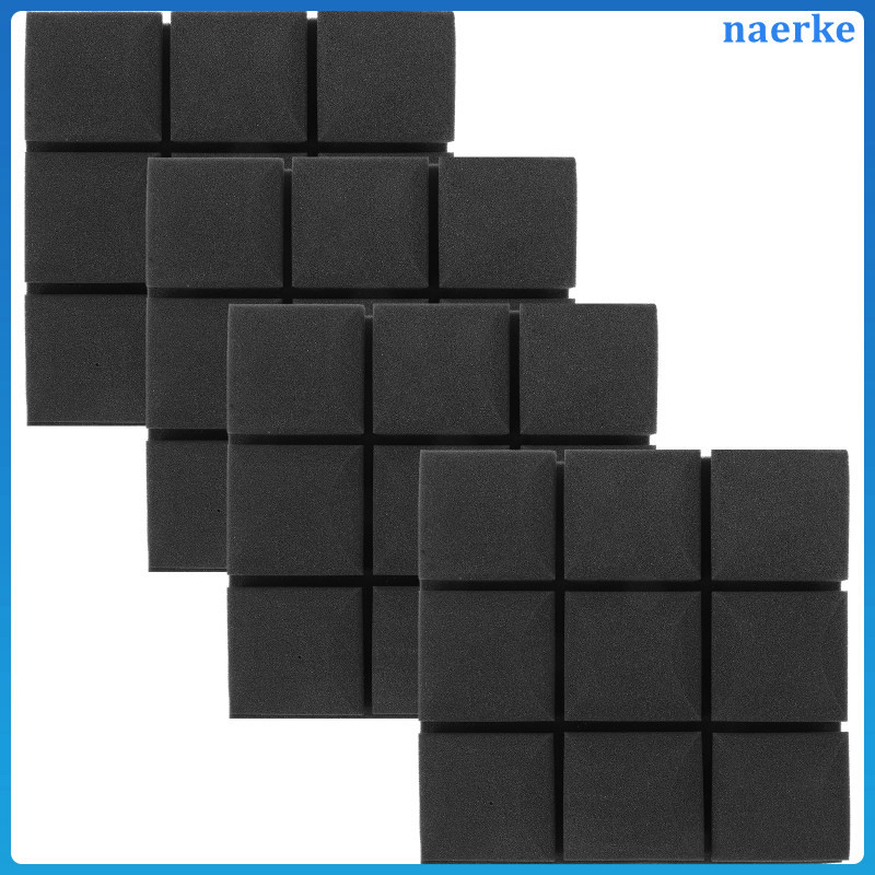 4 Pcs Sound Insulation Cotton Dampening Closed Cell Foam Proof ...