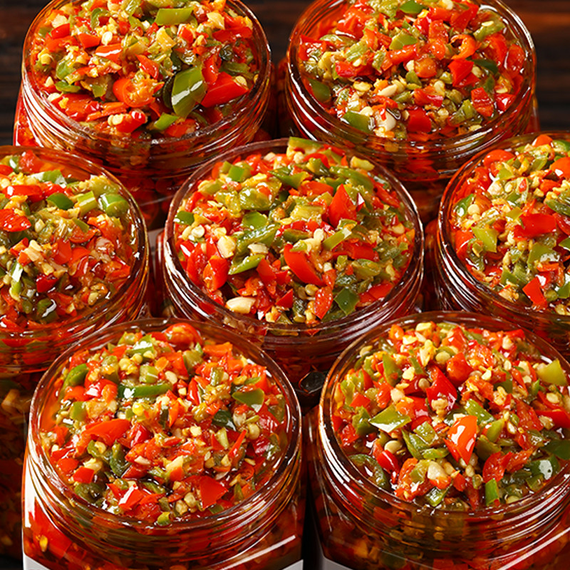 XUPAI Garlic Chili Sauce Hunan Specialty Sichuan Xiafan Vegetable ...