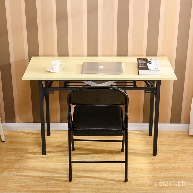 Simple Folding Table Office Desk Conference Table Training Table Long ...