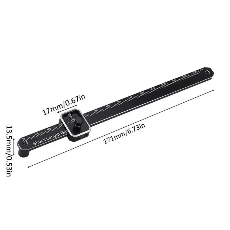 RC Shock Absorber Length Gauge Measuring Ruler Universal Tool For 1/8 1 ...