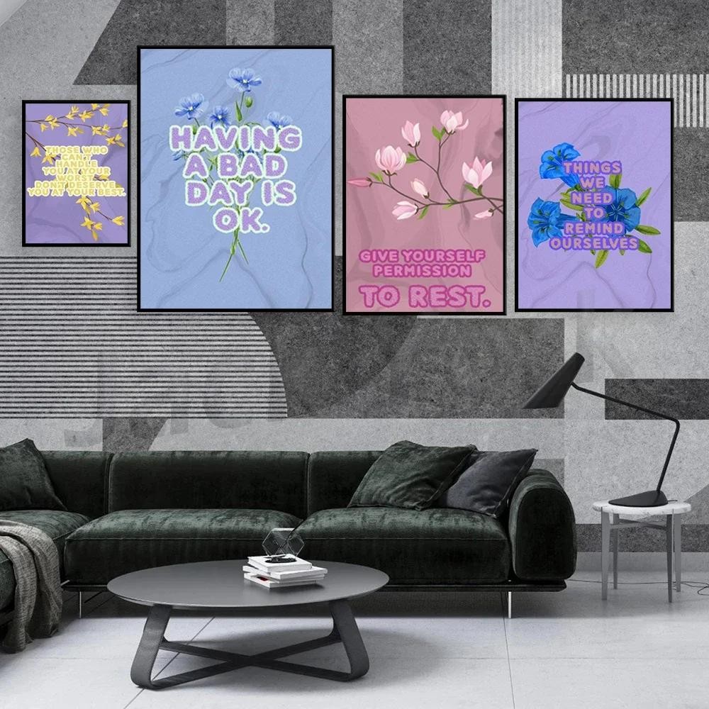 Mental Health Poster Therapy Printable Growth Mindset Self Care ...