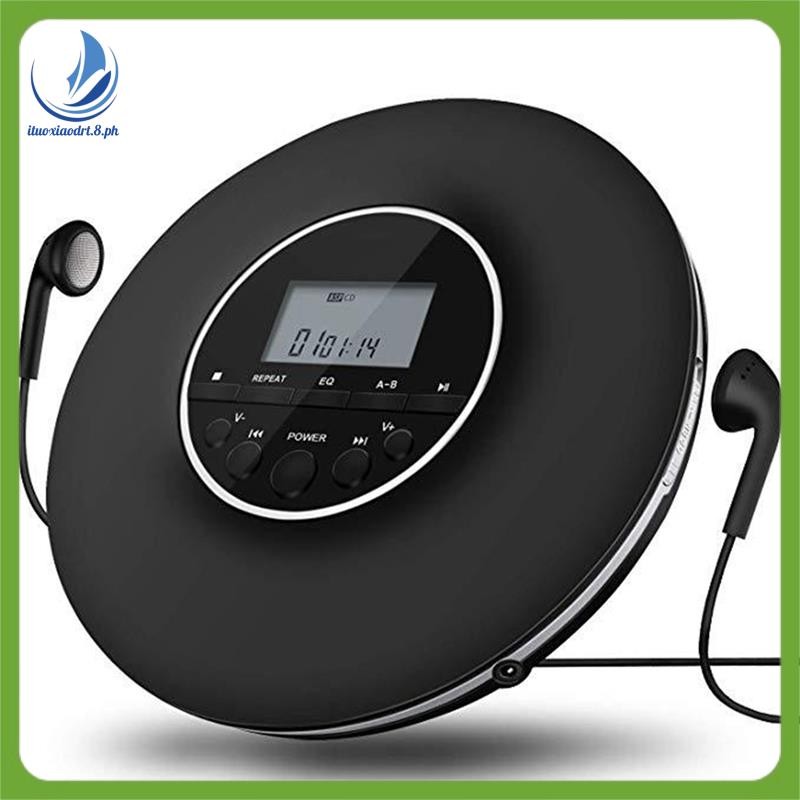 [ituoxiaodrt.8.ph] Portable CD Player MP3 Music Player with Stereo ...