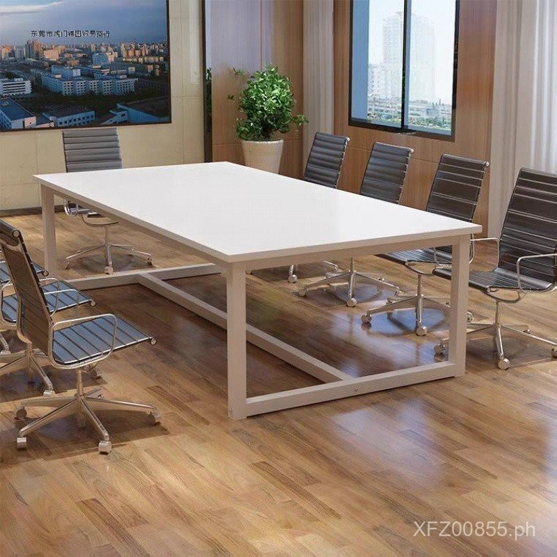 Office Long Desk Simple Long Strip Simple Combination Office Desk ...