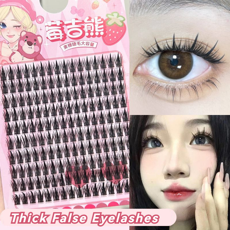 MEIJIXIONG False Eyelashes Large Capacity False Eyelashes Single Tufts ...
