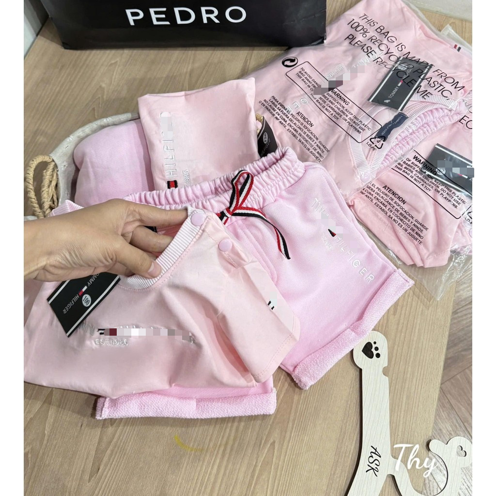 VN A459 | TERNO SHORTS KIDSWEAR EMBROIDED LOGO DESIGN KIDS | 1-6YO ...