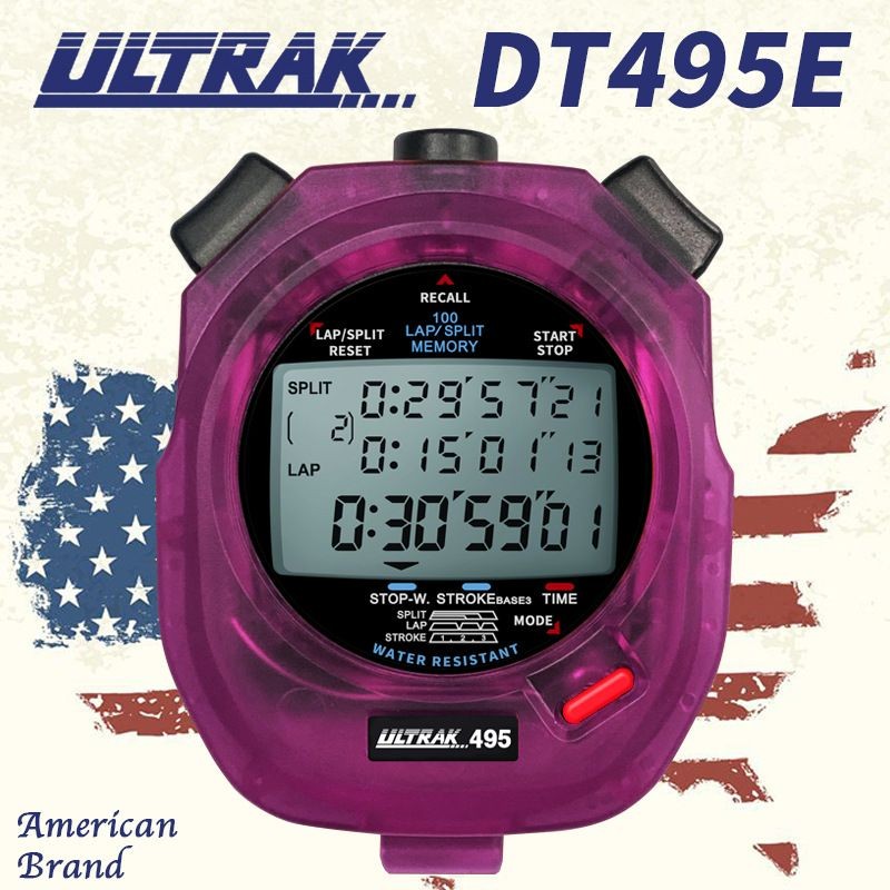 Electronic Stopwatch ULTRAK ULTRAK 100-Channel 3-Line Timer Track Field ...