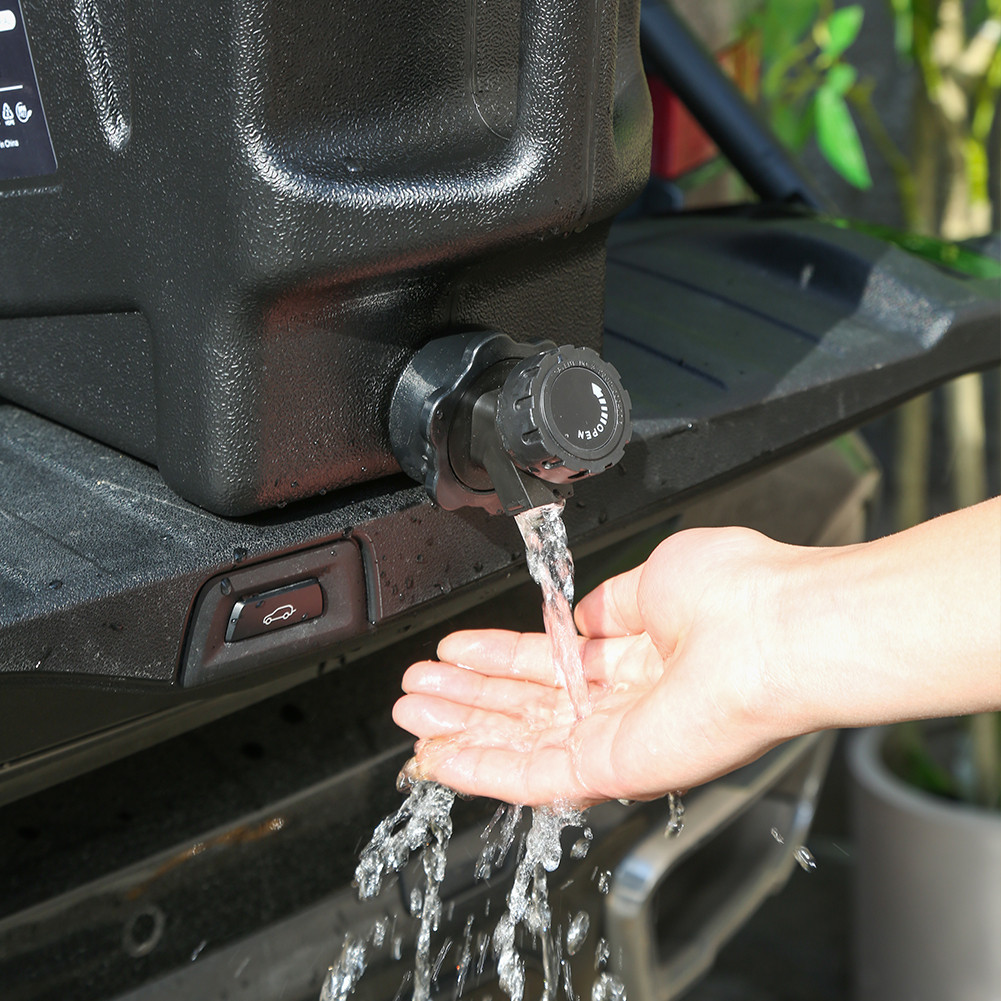 12L Camping Water Jug with Spigot Portable Water Tank for Vehicle Car ...