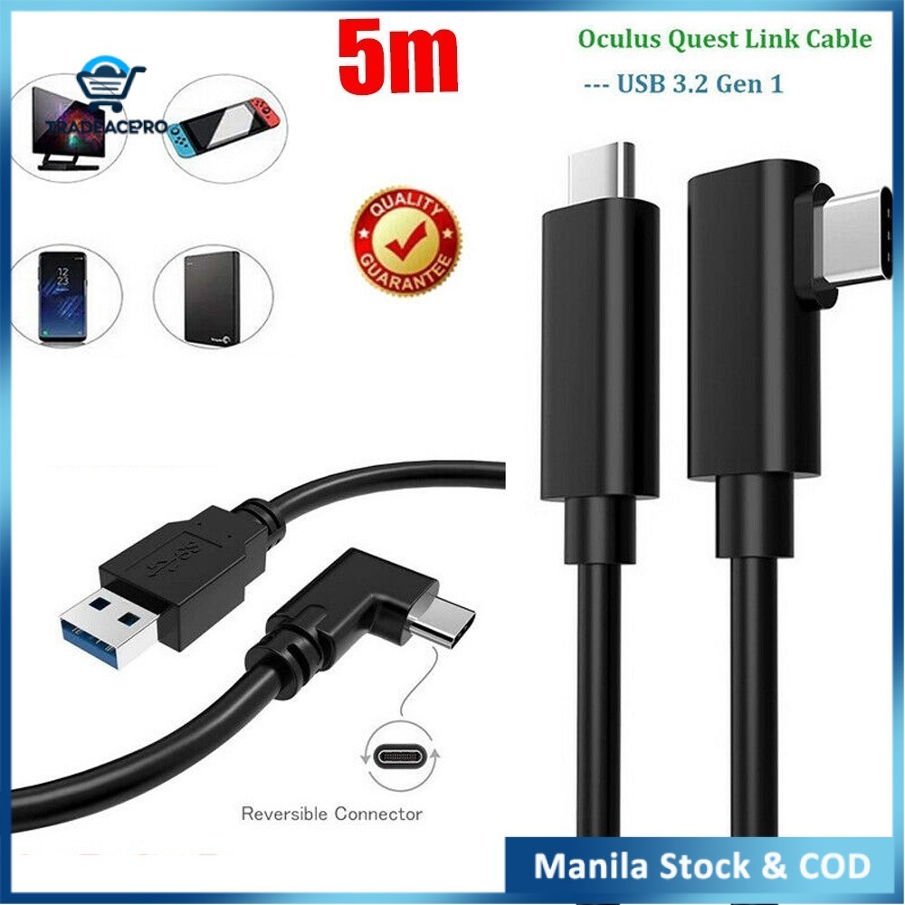 【COD】5M USB Type-C Link Cable Data Charging for PC Game VR Headset ...