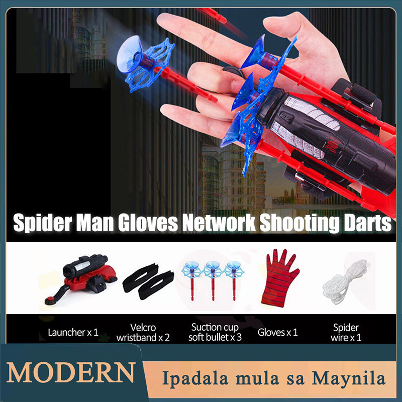 spiderman Super cool toys for boy web shooter Aiming motion toy gift ...