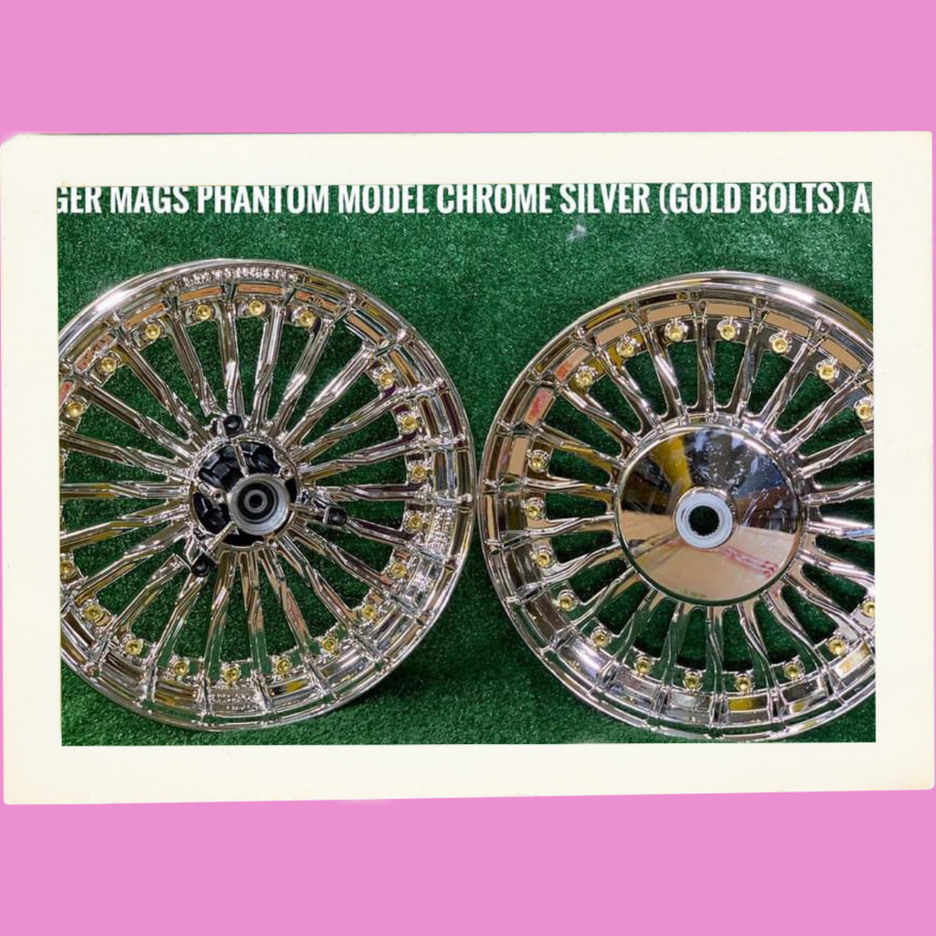 Leivenger phantom series 22 spokes mags for yamaha aerox ripple ...