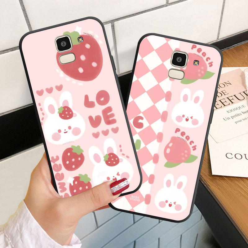 Case For Samsung J4+ J6+ J4 J6 Plus J2 Pro J8 2018 J5 J7 Prime Silicoen ...