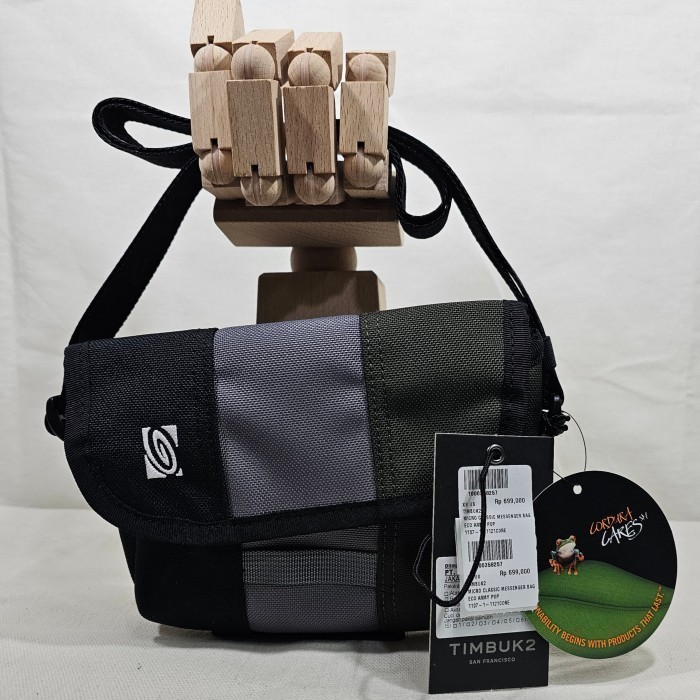 Timbuk2 XS Micro classic messenger bag Eco army pop original | Shopee ...