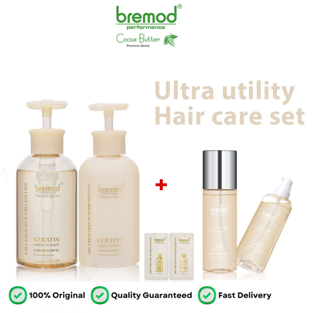 Bremod Premium Shampoo Conditioner Hair Keratin Complex Treatment Care ...