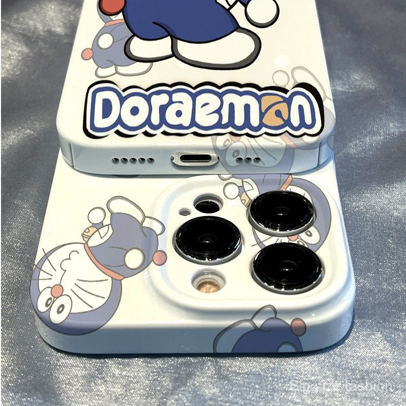 Cute cartoon Doraemon hard case full package anti drop hard case phone ...