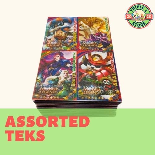 Random CHARACTER TEKS TEXT 10/bundle 64pcs per pad 640 pcs bundle ...