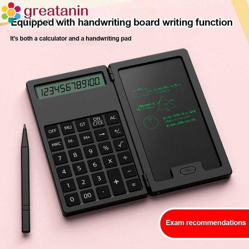 GREATANIN Scientific Calculators, 12-Digit LCD Notepad Math Calculator ...