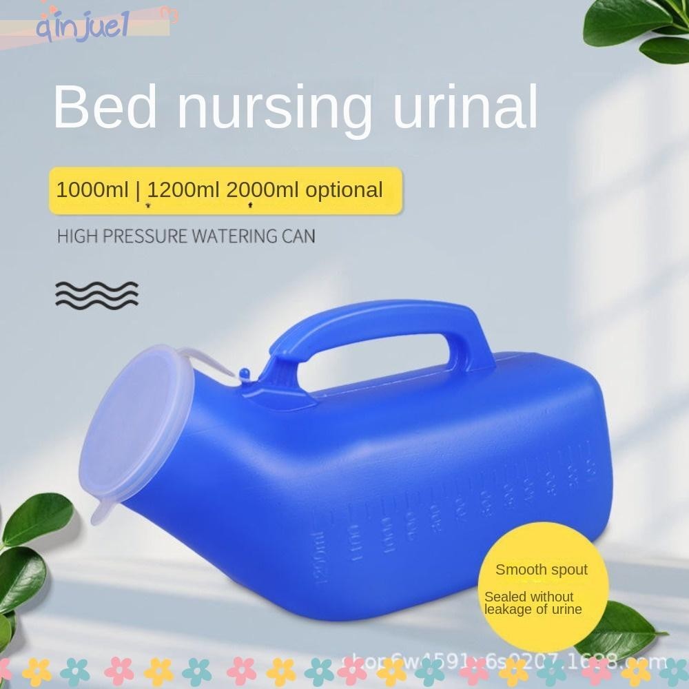 QINJUE1 Mobile Urinal, 1200ml Urinal Toilet, Portable Night Pe Handle ...
