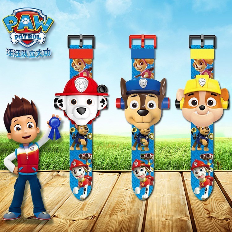 Paw Patrol Children Digital Watch 24 Photos Creative Kids Projection ...