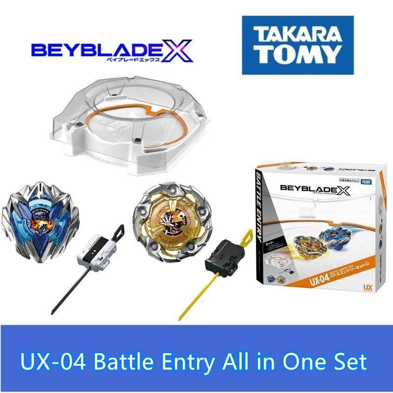 Original Takara Tomy Beyblade-X UX-04 Battle Entry All in One Set ...