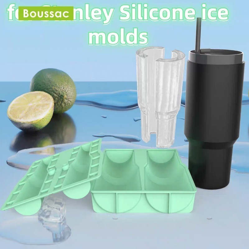 Stanley Cup Ice Making Mold 40oz Ice Cream Cup Silicone Ice Grid Ice ...