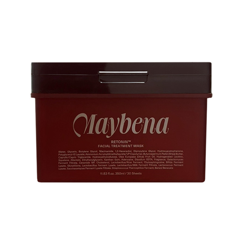 Maybena Retonin Facial Treatment Mask 30 Days (350ml/30sheets) | Shopee ...