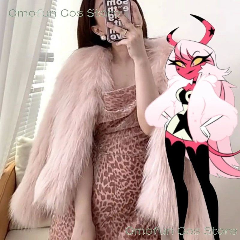 Helluva Verosika Mayday Cosplay Coat Costume Boss Hazbin Uniform Suit ...