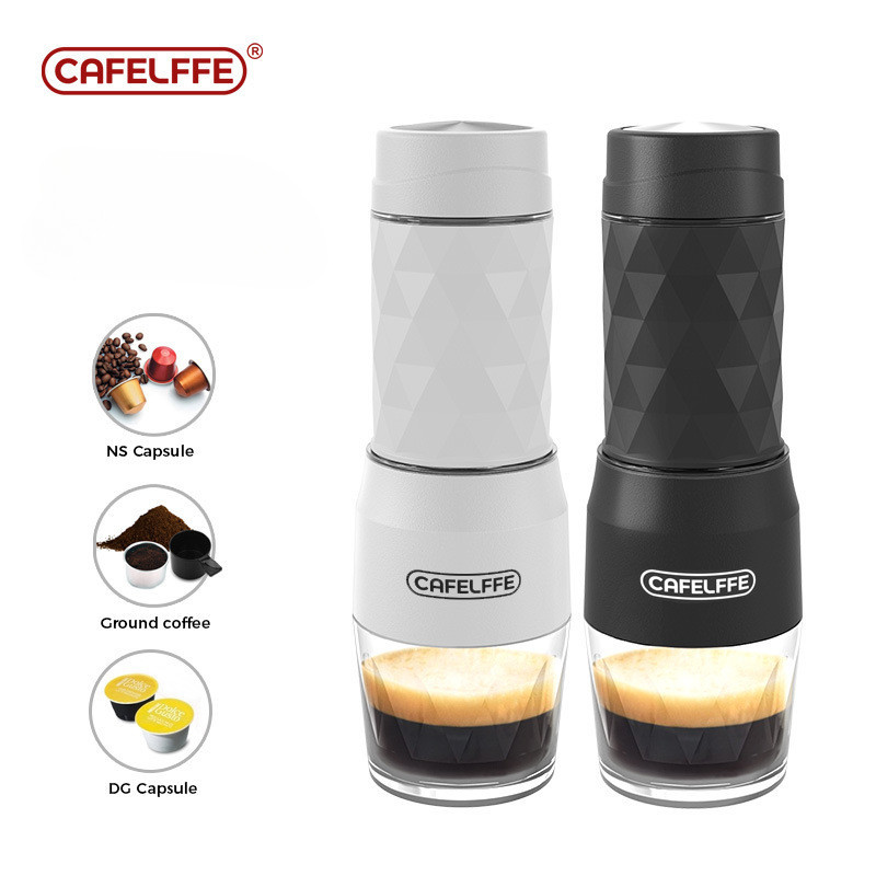 Portable Manual Coffee Maker 3 In 1 Hand Press Espresso Coffee Machine ...