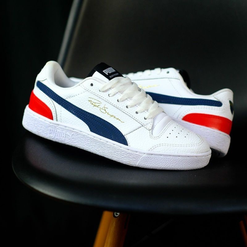 Puma RALPH SAMPSON WHITE PEACOT RED ORIGINAL MADE INDONESIA | Shopee ...