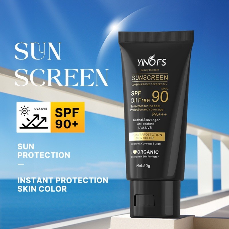 Viki YINOFS SUNSCREEEN COVERS & PROTECT PERFECTLY WITH SPF 90+ OIL FREE ...
