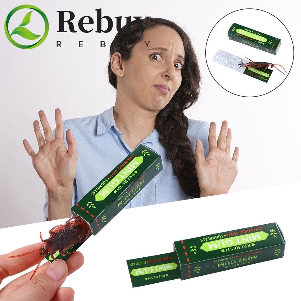 REBUY Chewing Gum Toy for Kids Halloween Gift Simulation Prank Gags ...