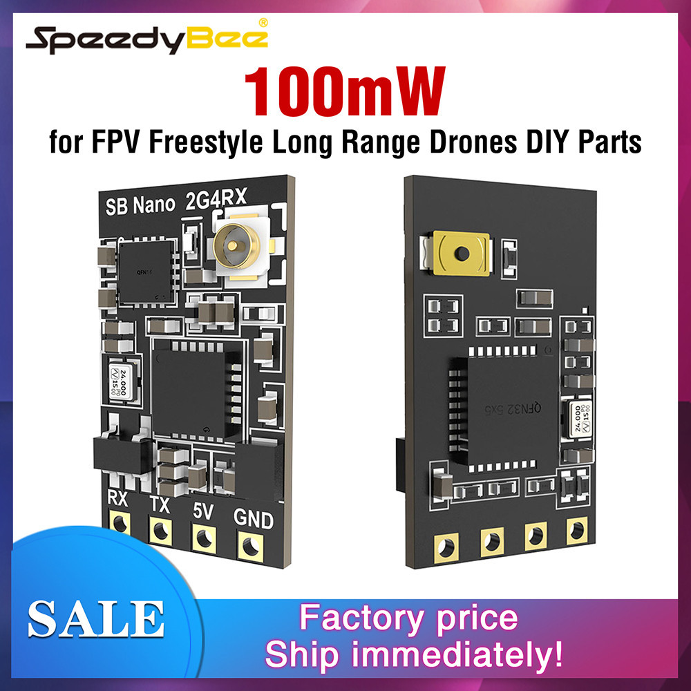 SpeedyBee Nano 2.4G ExpressLRS ELRS Receiver for Freestyle Long DIY ...