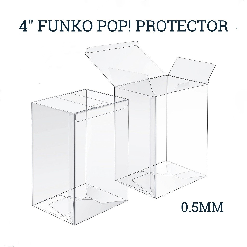 4inch Funko Pop Protector Toy Collection Protection Box Plastic ...