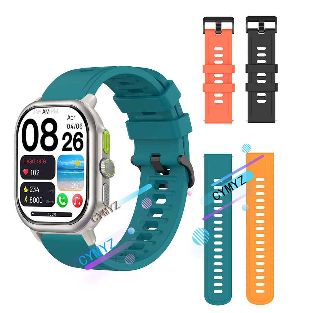 Zeblaze Beyond 3 Pro strap Silicone strap Zeblaze Beyond 3 Pro Smart ...