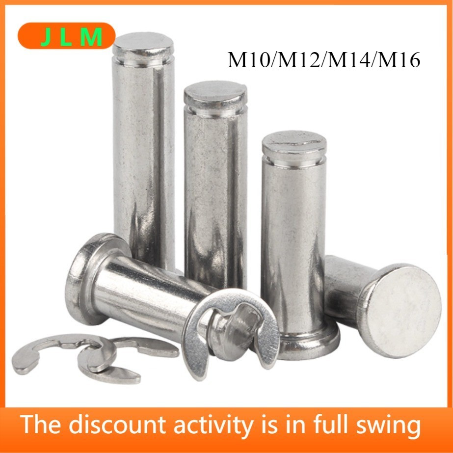 ((JLMO) Slotted Pin M10/M12/M14/M16 Matching Retaining Ring Stainless ...