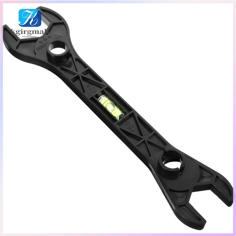 Wrench with Level Plastic Pipe Tools Plumbing Spanner Kit Nut Faucet ...