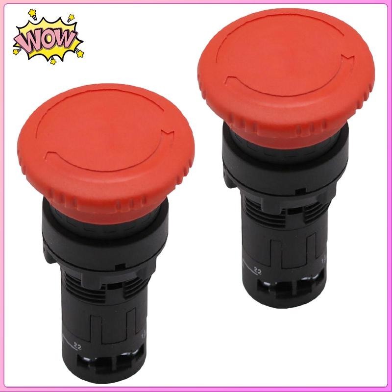 [ Emergency Stop Button Easy to Use Versatile Latching Emergency Stop ...