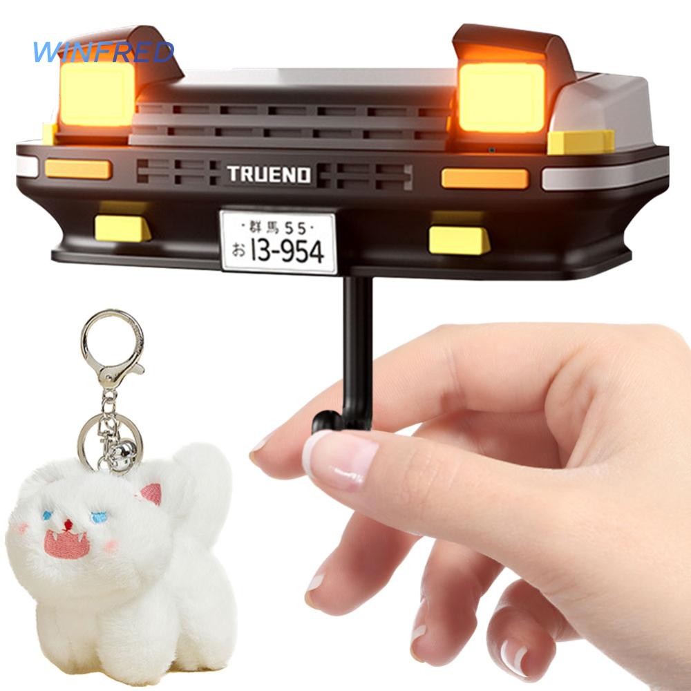 Car Open Headlight Key Holder with Light Initial D AE86 Mazda MX-5 Key ...