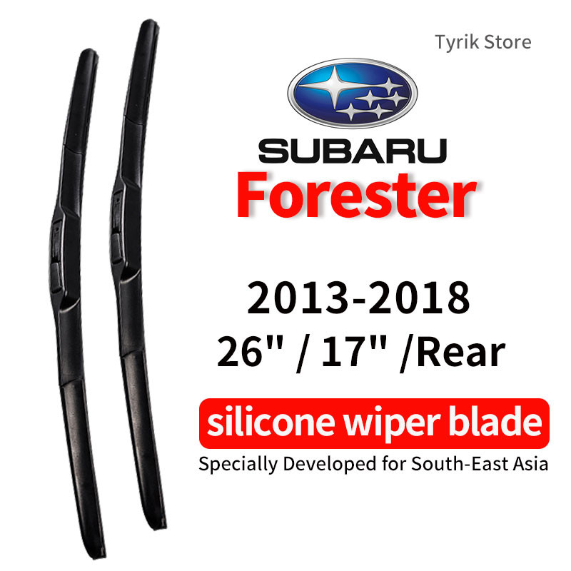 (Front/Rear) Subaru Forester Wiper Blade Set for 2013-2018 FORES Suv ...