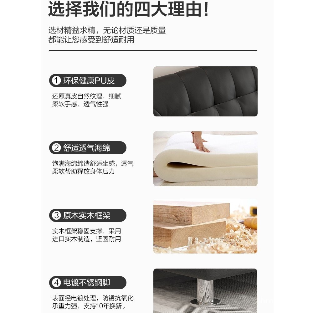 Foldable Dual-use Sofa Bed Small Apartment Multi-functional Modern ...