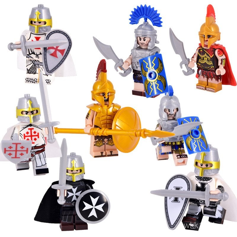 Medieval Ancient Roman Soldiers Hero of Sparta Knights Templar ...