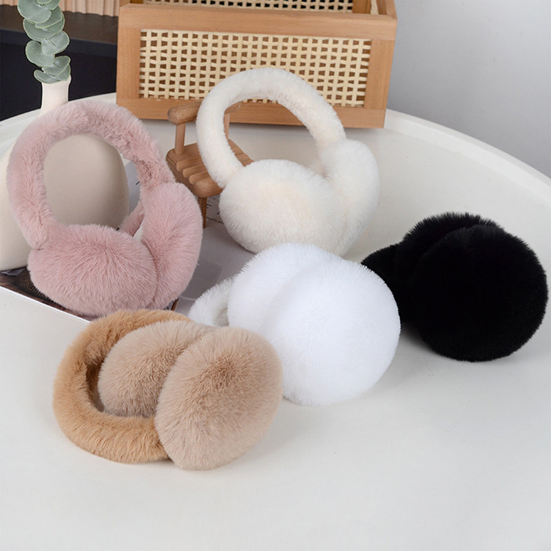 Soft Ear Warmer Winter Warm Earmuffs Women Men Earflap Outdoor Cold ...