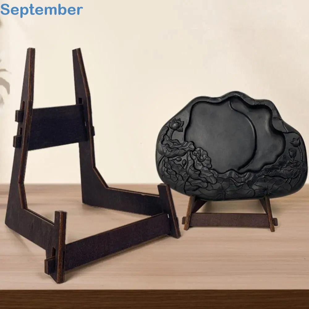 SEPTEMBER Picture Frame Stand, Anti-Slip 4.5/6/8inch Art Display Stand ...