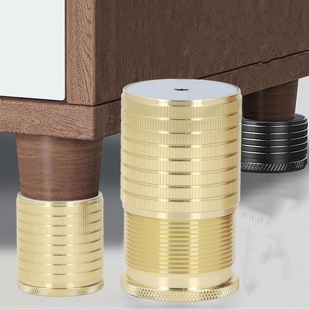 Soxii 4Pcs Integrated Design Aluminum Alloy Furniture Risers 43 to 75mm ...