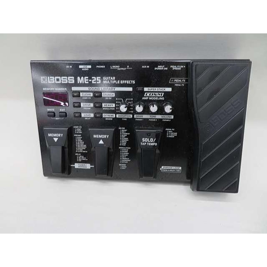 BOSS ME-25 multi-effector 【direct from Japan】 | Shopee Philippines