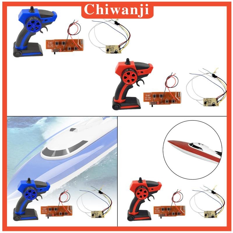 [Chiwanji] 2.4G RC Boat Controller with Board for RC Ship Boat Replaces | Shopee Philippines